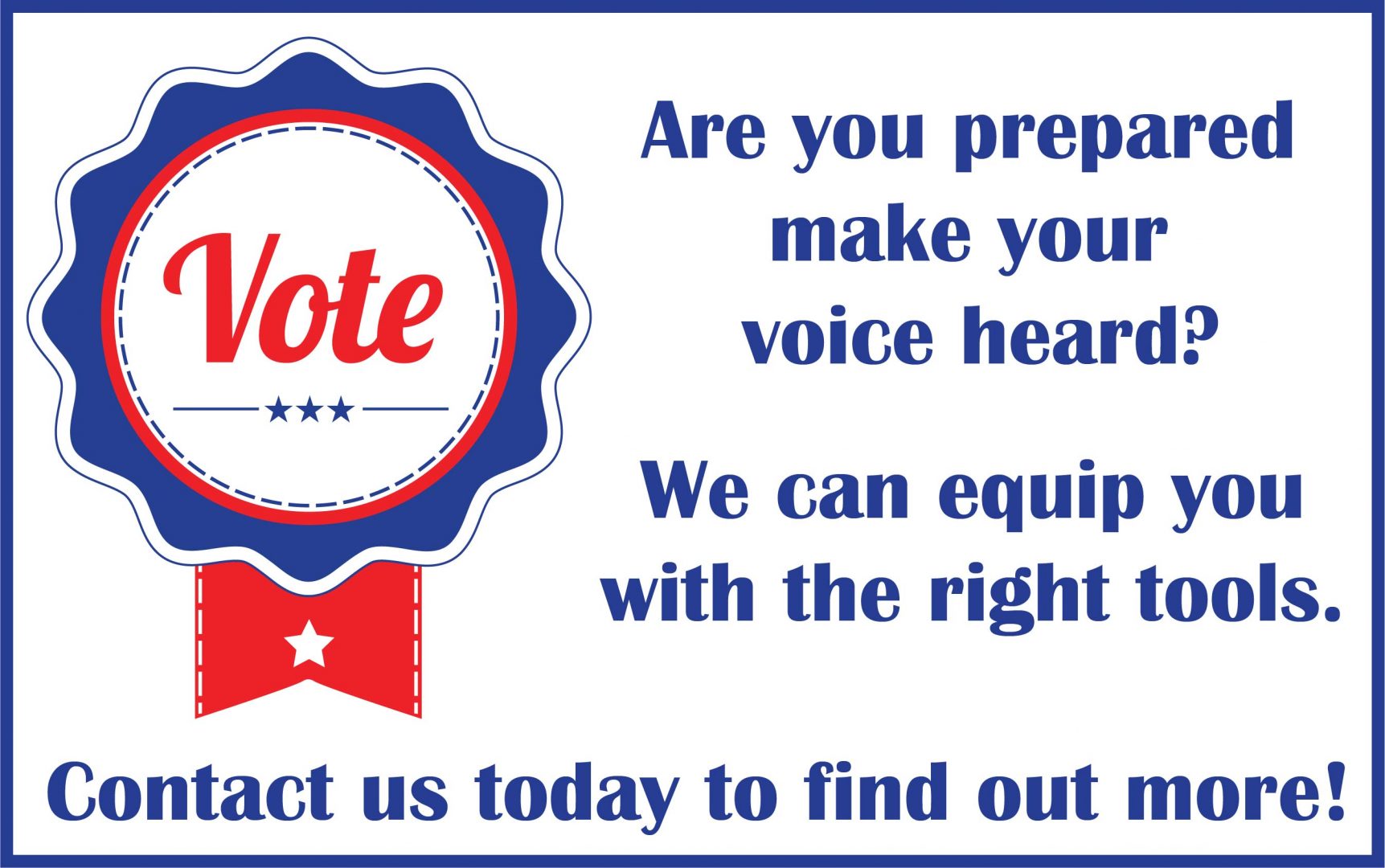 Voter Awareness Month this April!